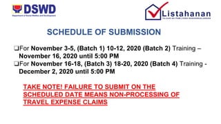 Travel Expense EN Training dswd for enumerator.pptx