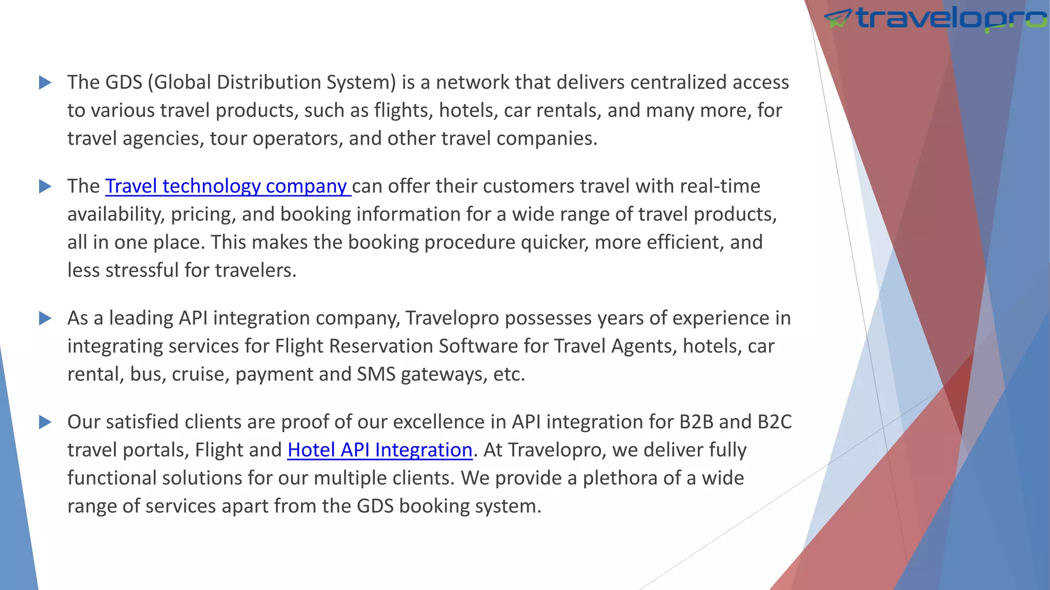 Travel GDS Software.pptx | Operating Systems | Computer Software and ...