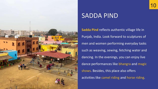 Get the glimpse of all historic places of Amritsar | Sadda Pind | PPT