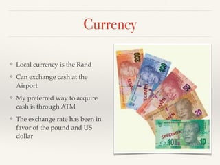 Travel & Safety Guide to Cape Town South Africa | PPT