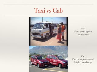 Travel & Safety Guide to Cape Town South Africa | PPT