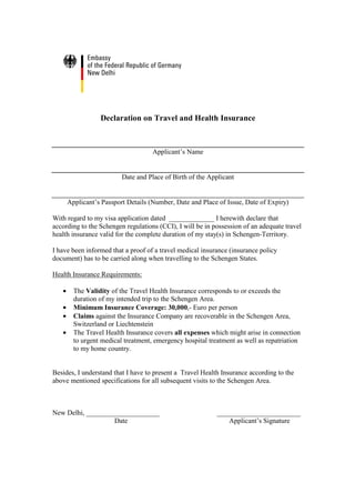Travel health insurance | PDF | Health Insurance | Insurance