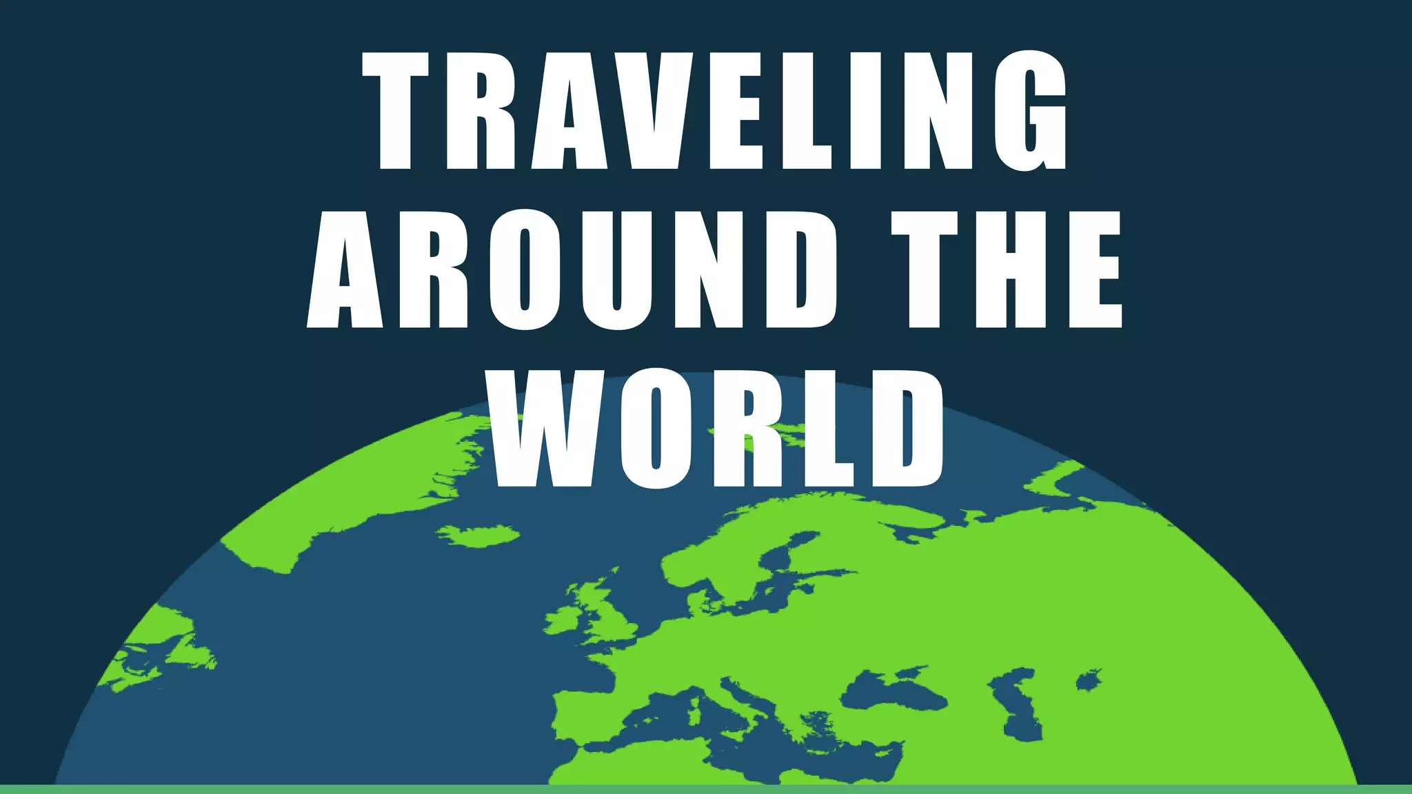 Traveling around the world | PPTX