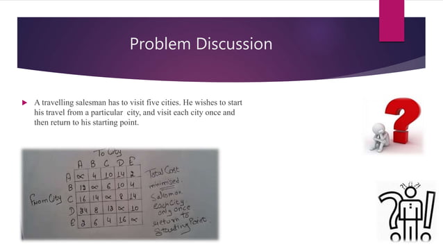 Traveling salesman problem | PPT