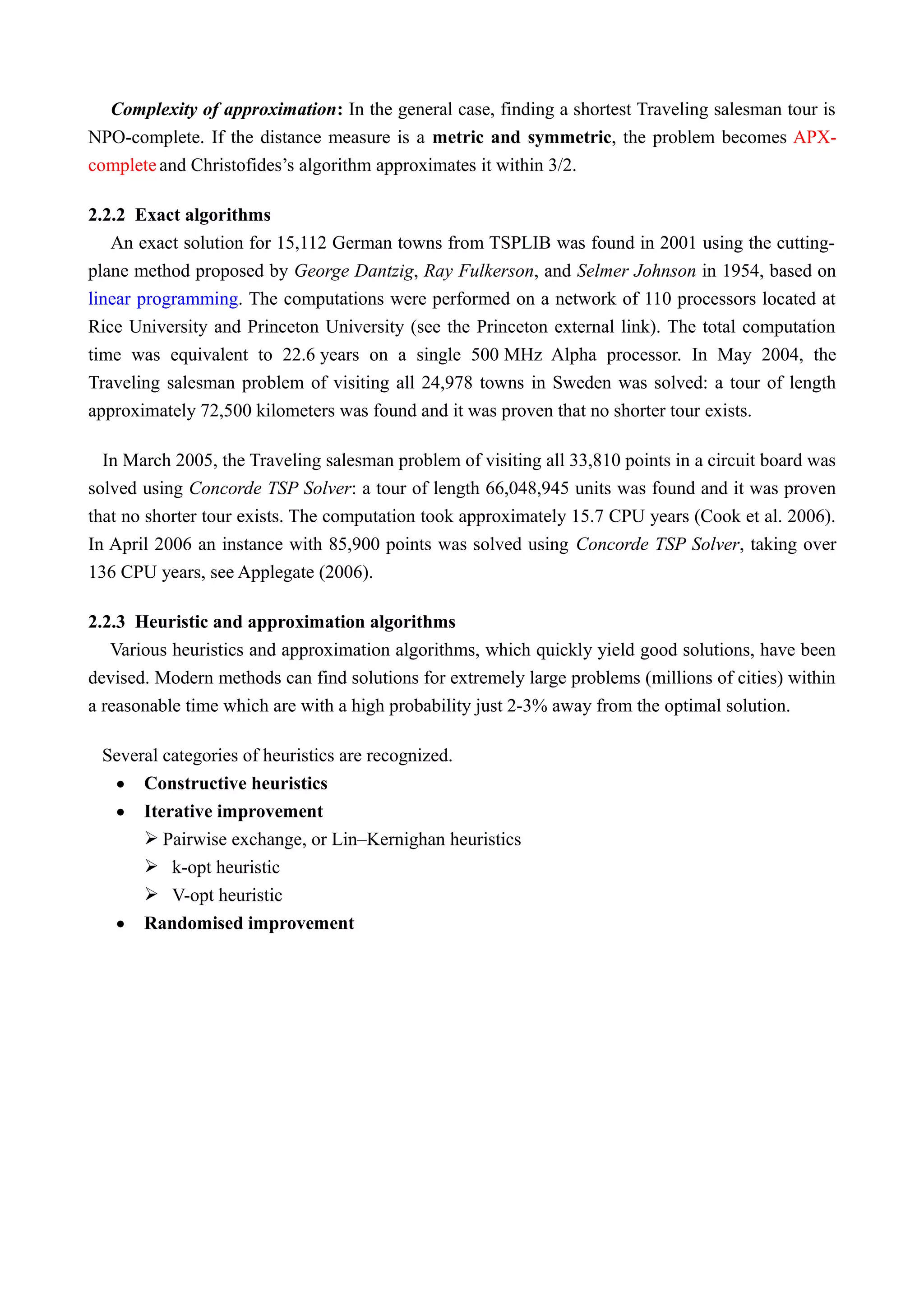 Traveling salesman problem | DOC