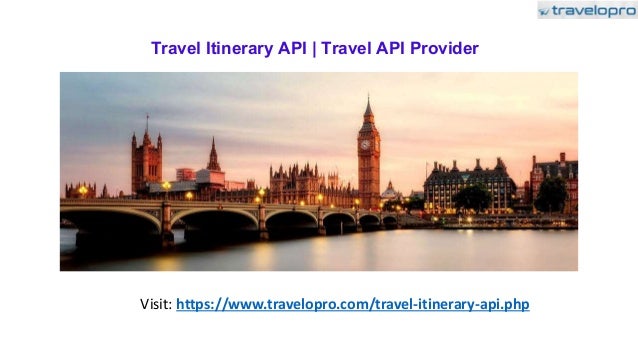 Travel Itinerary API | PPT