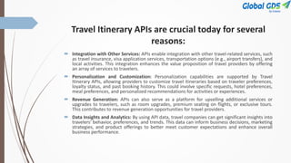 Travel Itinerary API, Travel Itinerary API | PPT