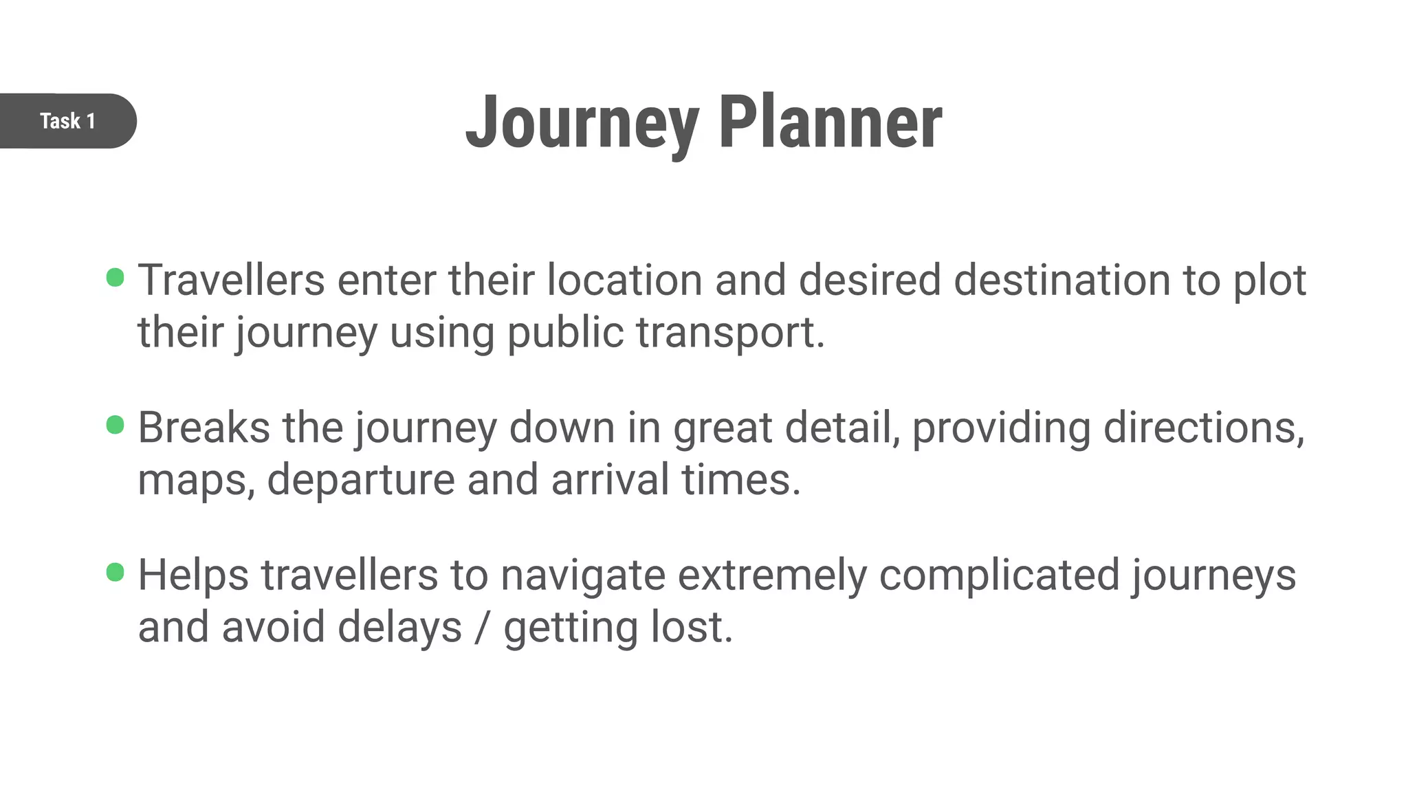 Designing a travel itinerary planner in 30 hours. | PDF