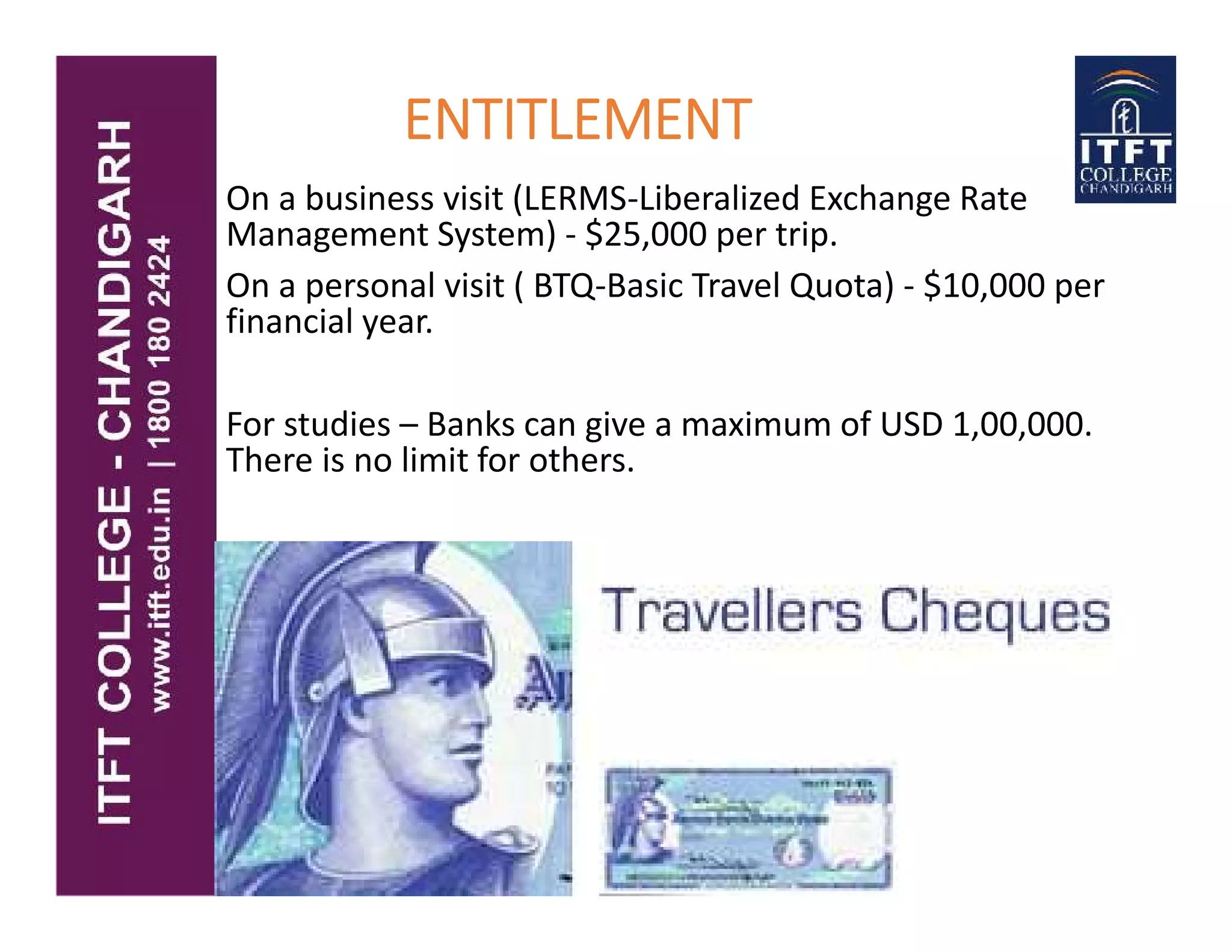 ITFT-Traveller Cheques | PDF