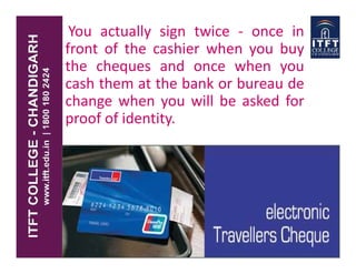 ITFT-Traveller Cheques | PDF