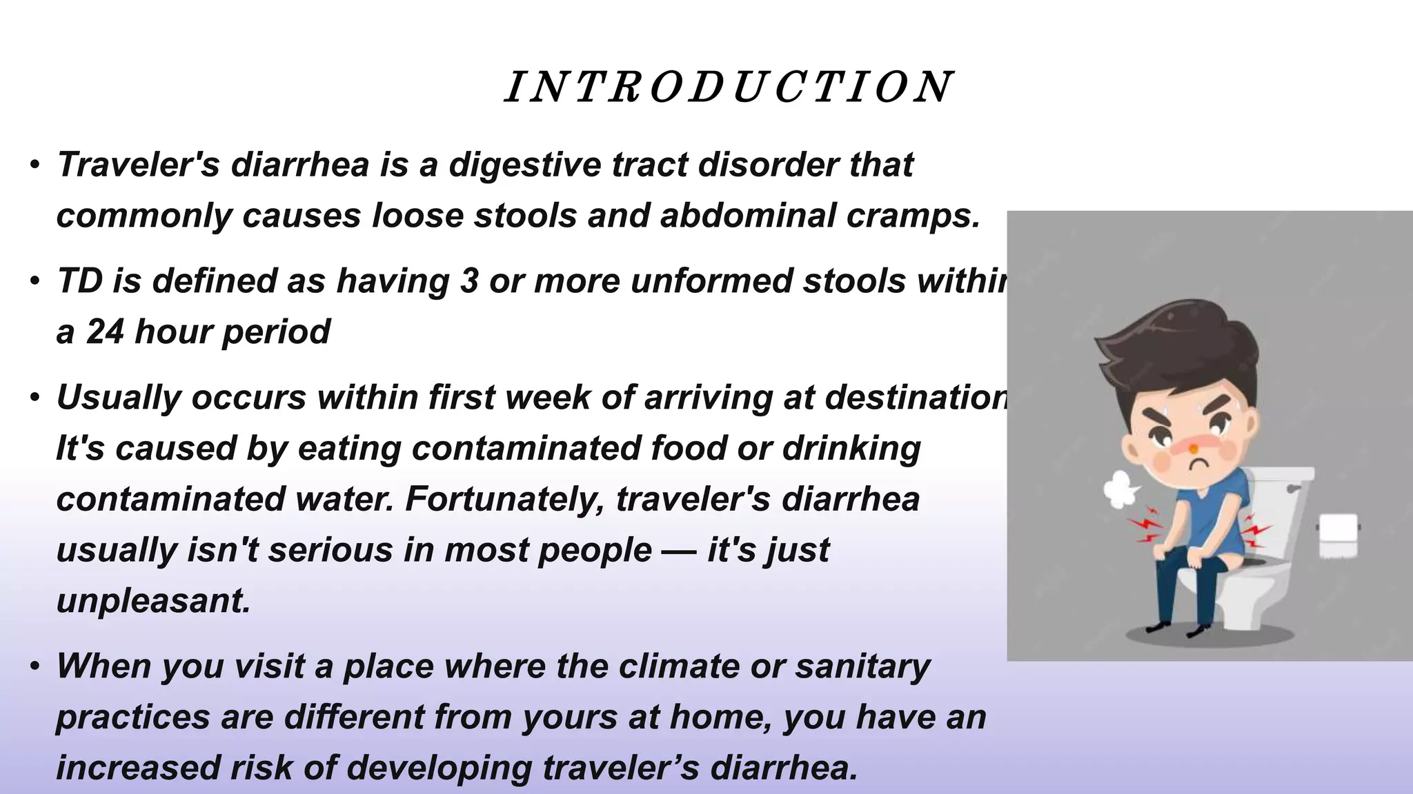 Traveller's Diarrhea.pptx
