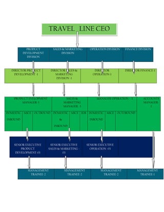 Travel line organisation structure | DOCX