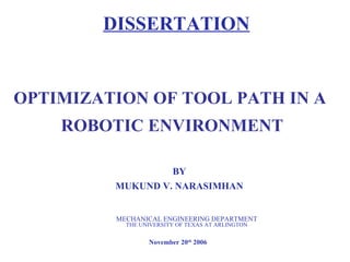 Travelling Salesman Problem, Robotics & Inverse Kinematics | PPT