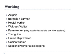 Travelling without money | PPT