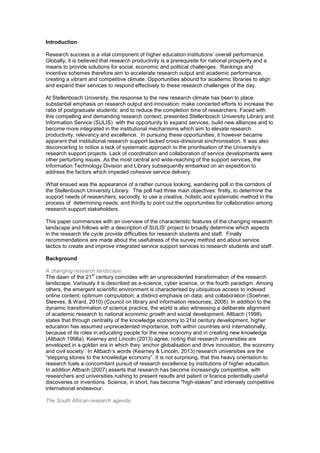 Interactive Poll to determine needs of researchers | PDF