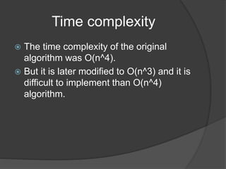 Travelling salesman problem | PPTX