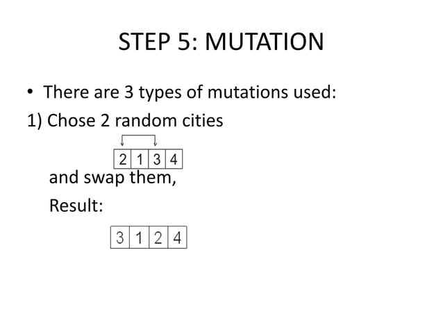 Travelling Salesman Problem Using Genetic Algorithms Pptx
