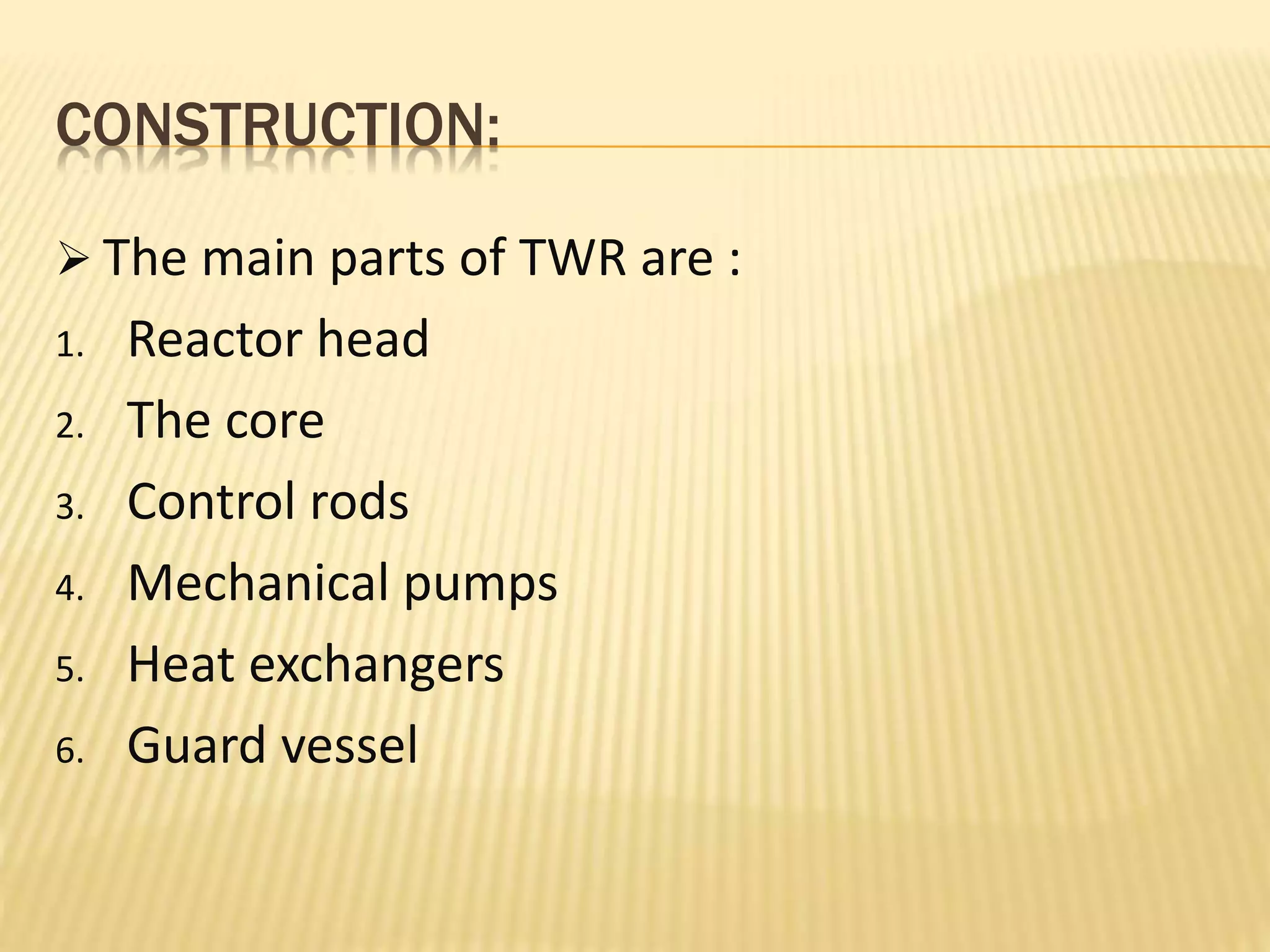 Travelling wave reactor | PPTX