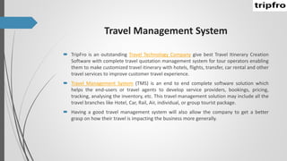 Travel Management System | PPT