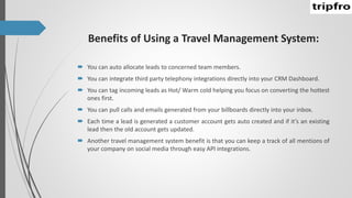 Travel Management System | PPT