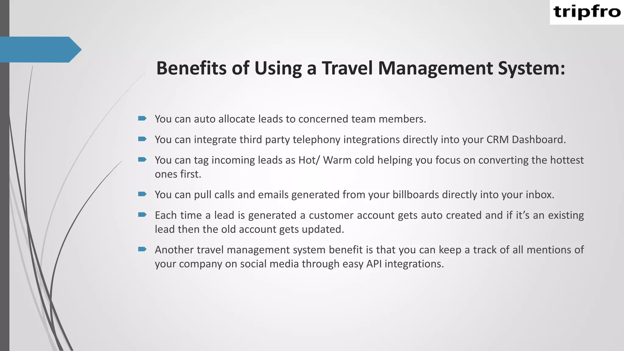 Travel Management System | PPTX