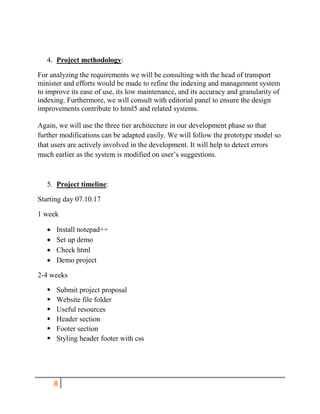 Travel management system in html 1 | PDF