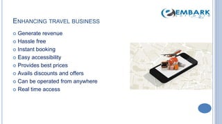 Travel mobile app development ppt | PPTX