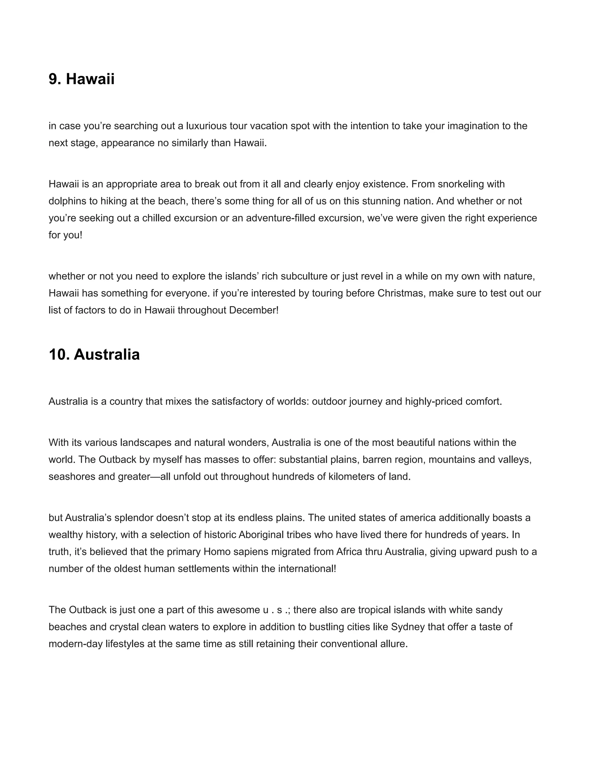 10 Places you need to travel | PDF