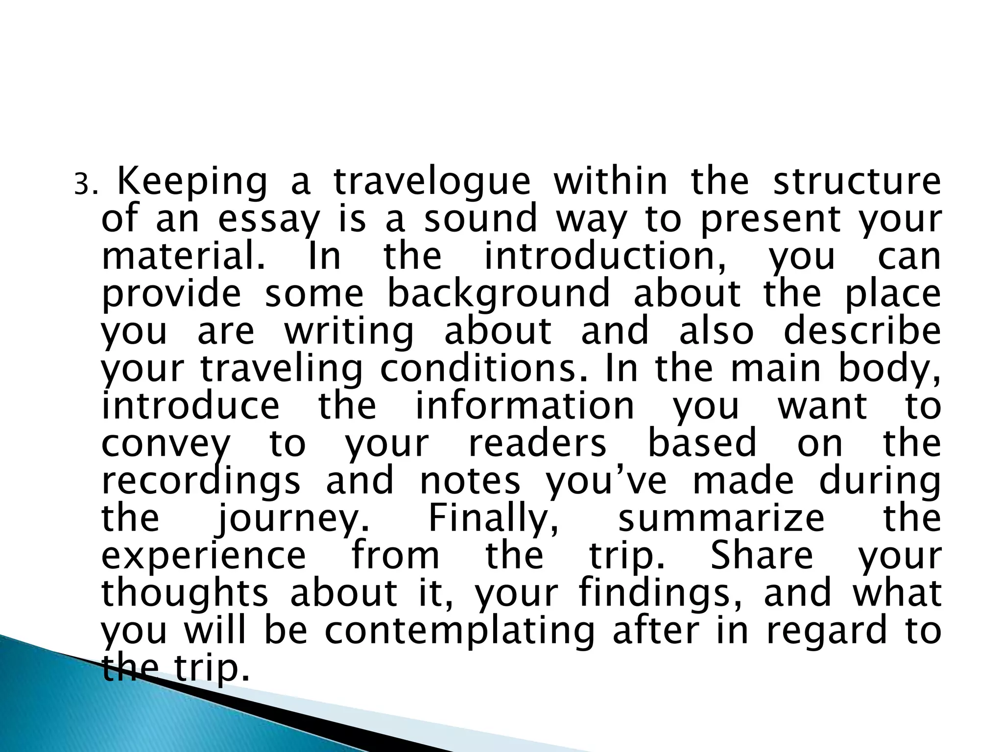 Travelouge | PPTX