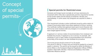 Travel permit and regulations | PPTX