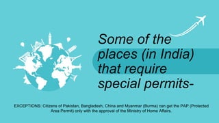 Travel permit and regulations | PPTX