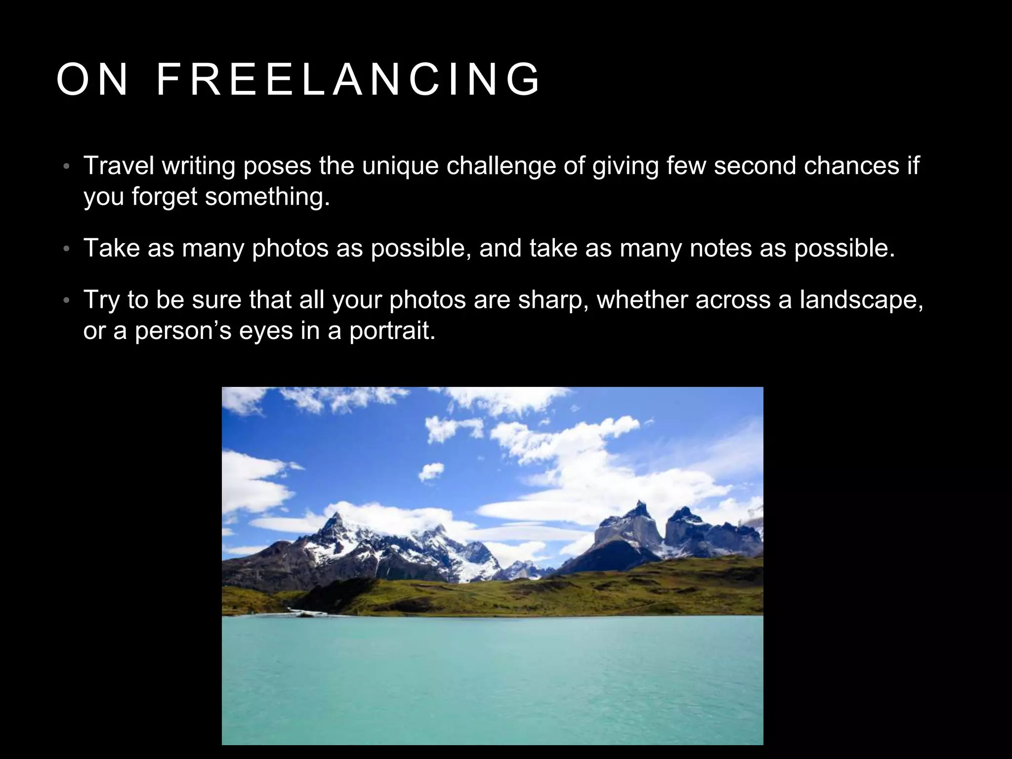 Travel photography 2018 | PPTX