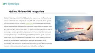 Travelport Galileo Integration | PDF