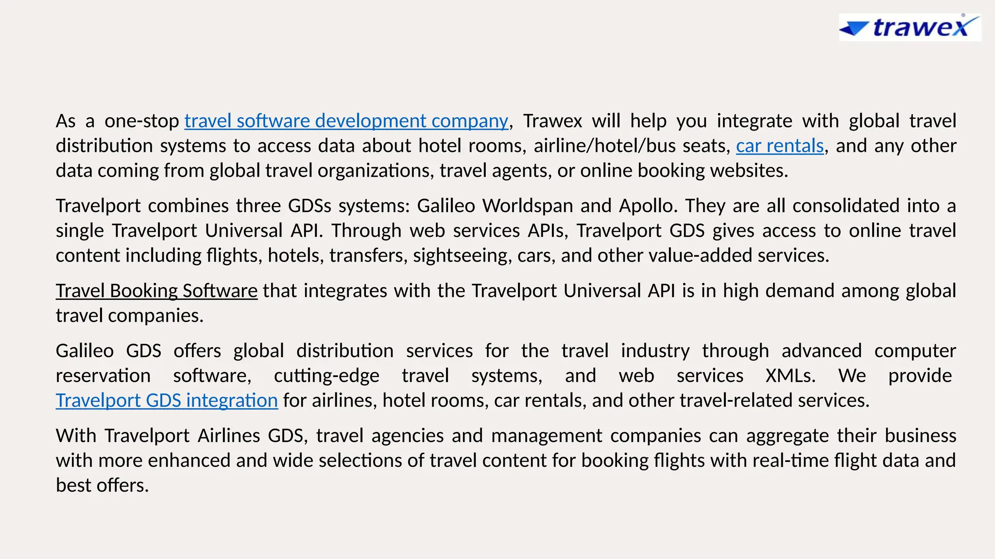Travelport Travel Software | Travelport GDS | PPTX