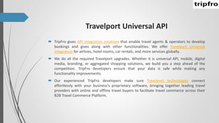Travelport Universal API | PPTX | Web Development | Internet