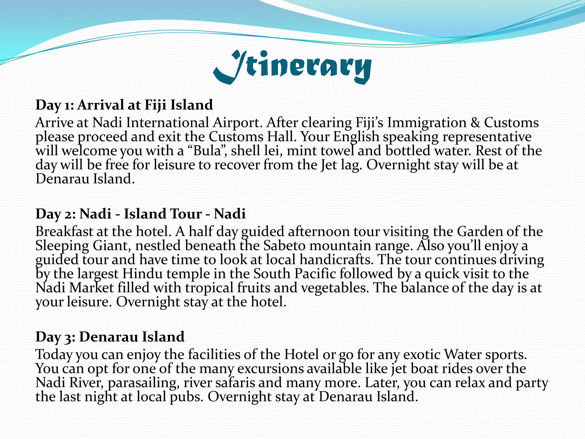 Travel and tourism presentation | PDF