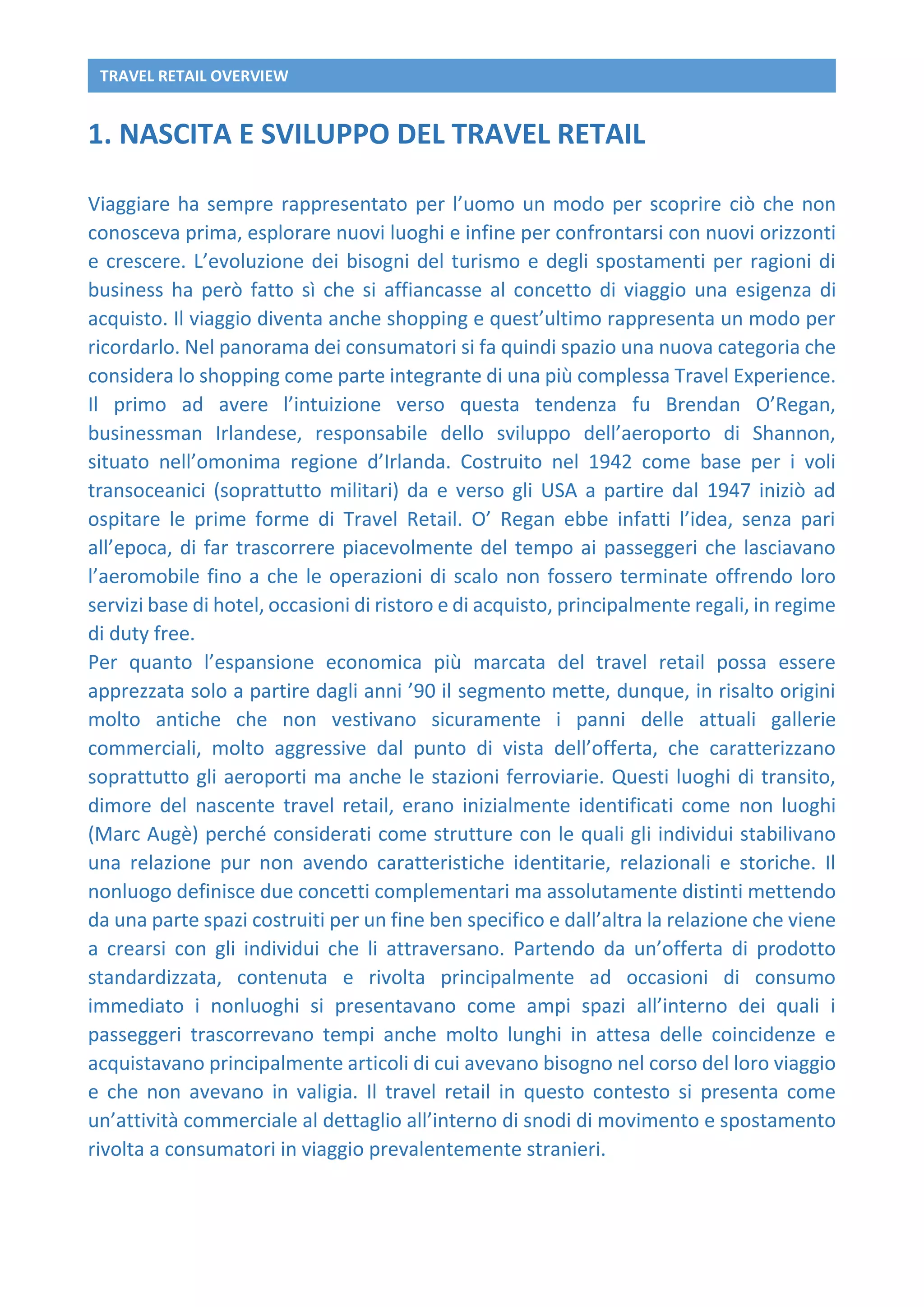 Travel retail overview | PDF