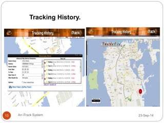 An Improved Travel safety using iTrack System | PPT