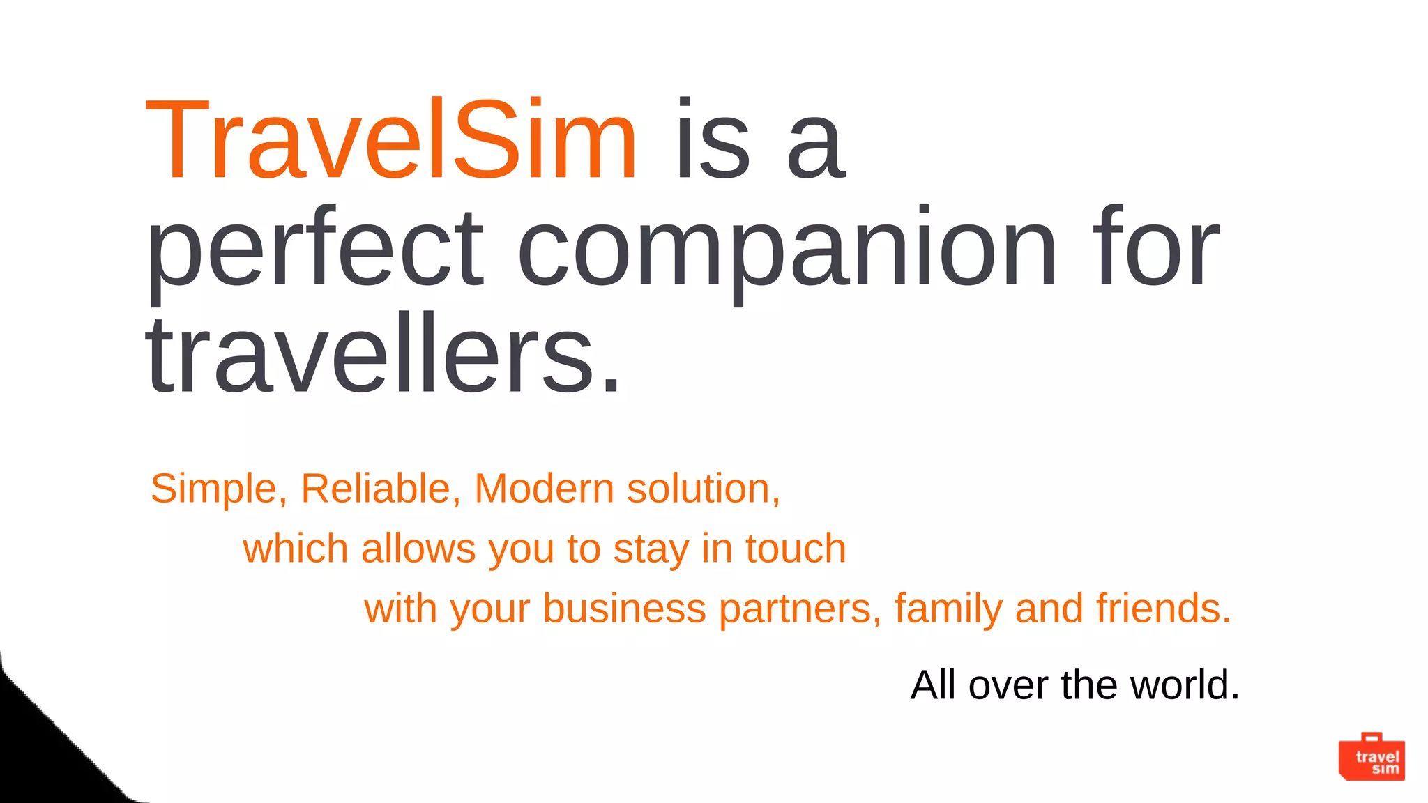 What is TravelSim? | PPT