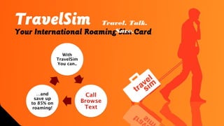 What is TravelSim? | PPT