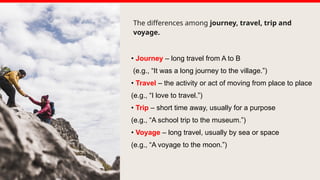 Travel & Transport where do you want to go to by transport | PPTX