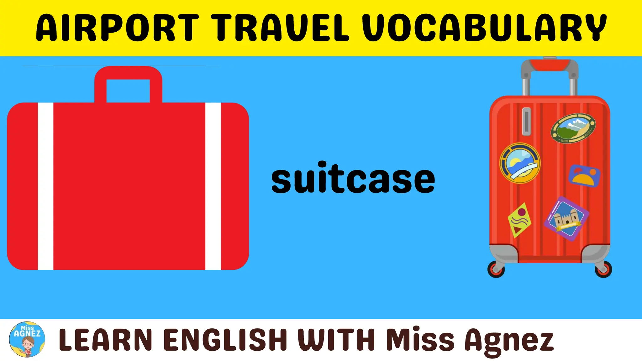 Airport Travel Vocabulary with Pictures and Sentence Samples | Fun ...