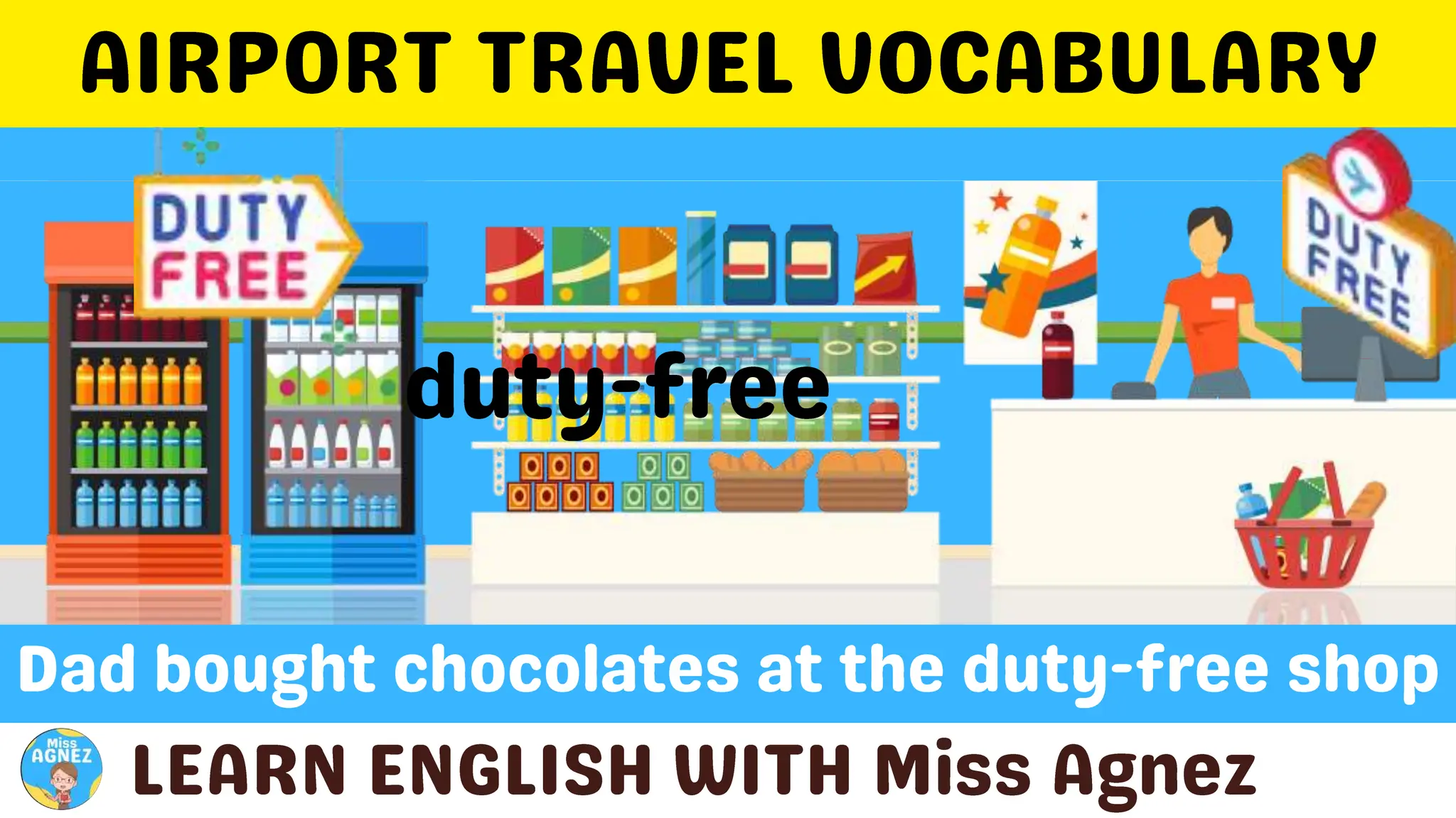 Airport Travel Vocabulary with Pictures and Sentence Samples | Fun ...