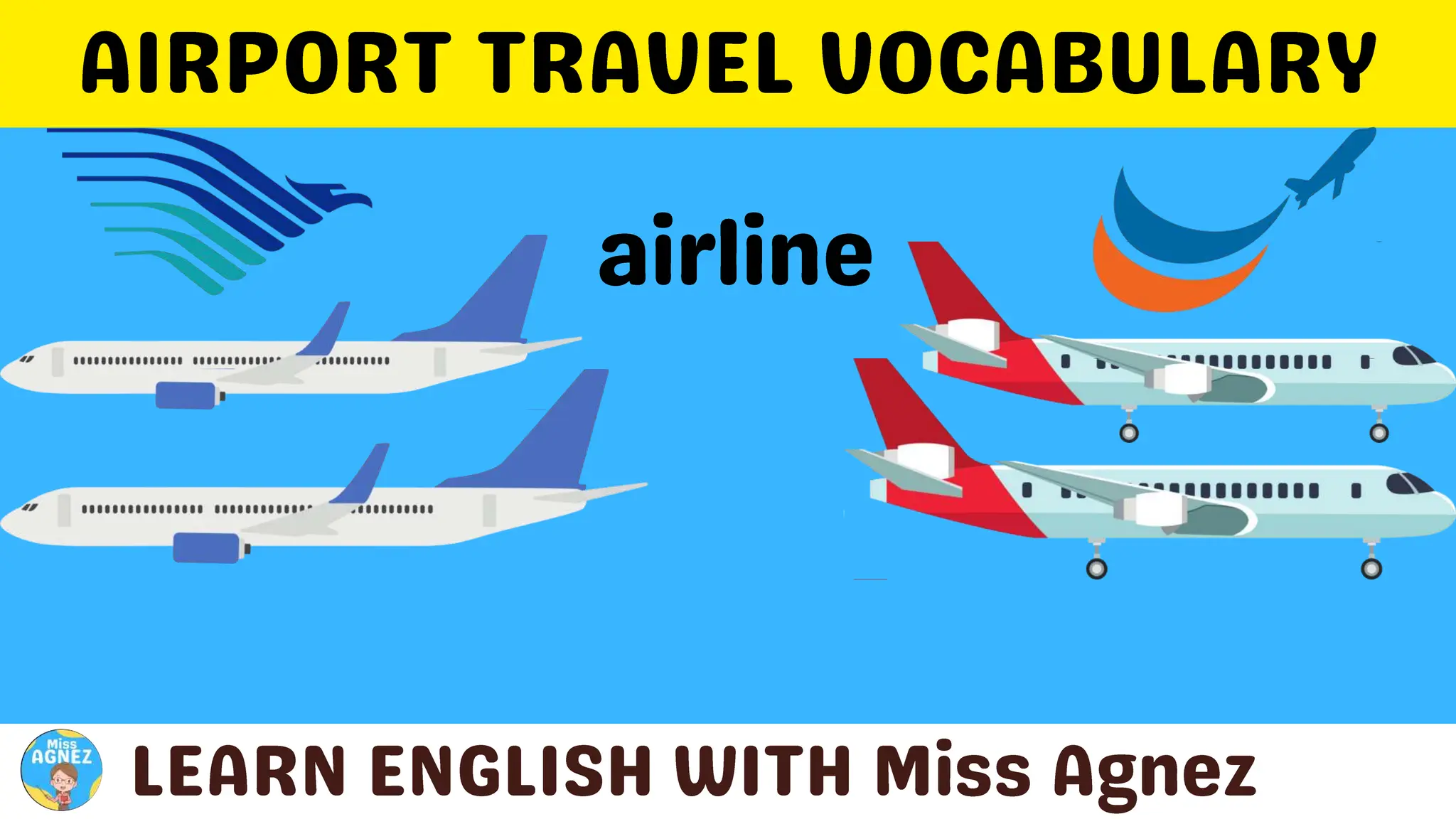 Airport Travel Vocabulary with Pictures and Sentence Samples | Fun ...
