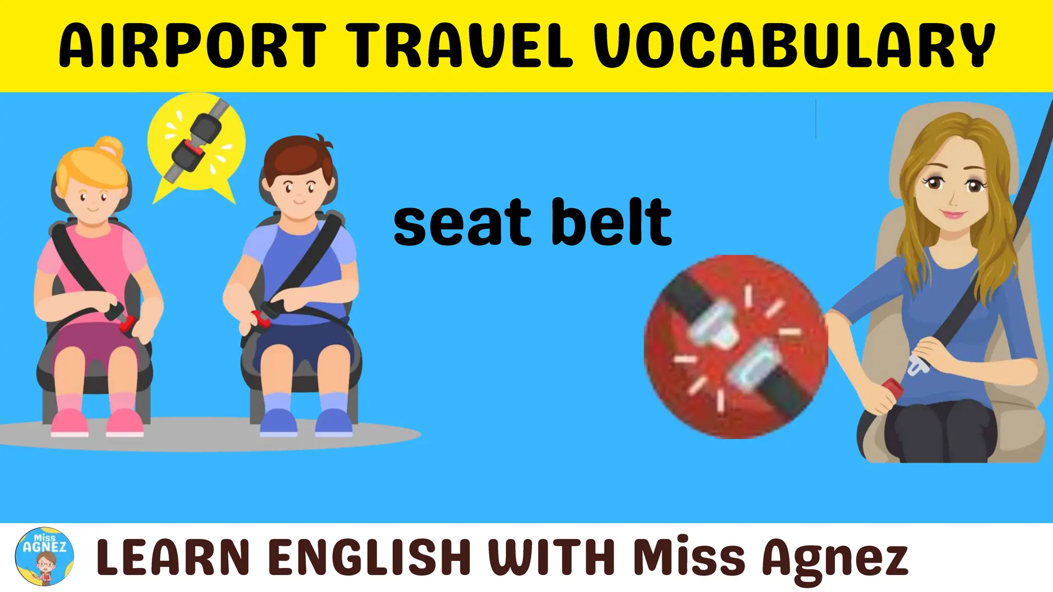 Airport Travel Vocabulary with Pictures and Sentence Samples | Fun ...