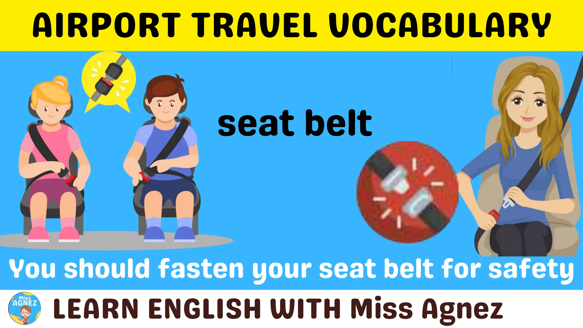 Airport Travel Vocabulary with Pictures and Sentence Samples | Fun ...