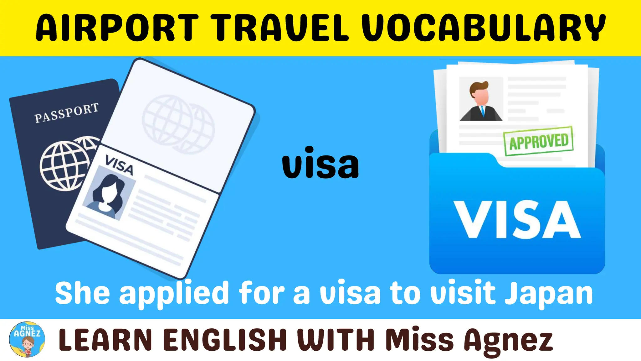 Airport Travel Vocabulary with Pictures and Sentence Samples | Fun ...