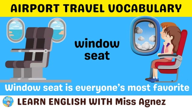 Airport Travel Vocabulary with Pictures and Sentence Samples | Fun ...
