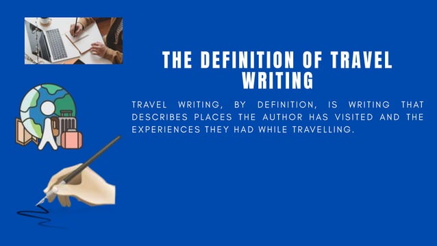 travel writing module in tourism and hospitality | PPTX