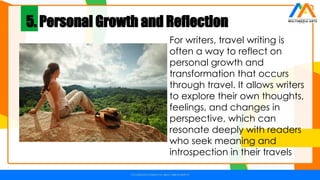 Travel Writing & Photography (Significance of Travel Writing).pptx